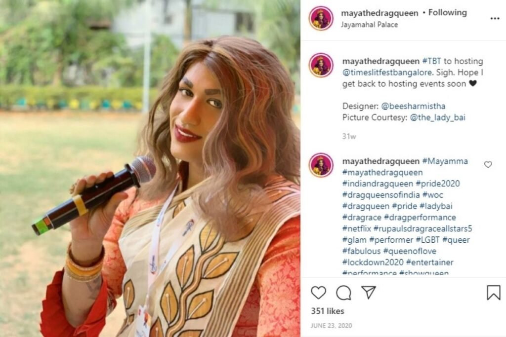 The Maya Effect: How This Indian Drag Queen Is Striking Out Gender ...